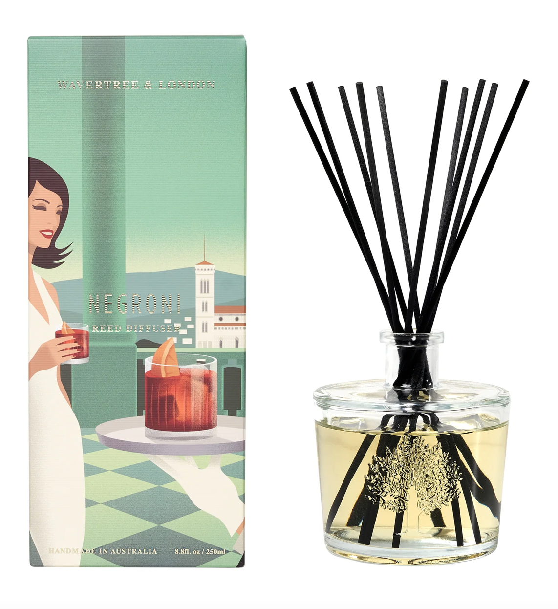 Wavertree & London Negroni Reed Diffuser 250ml | Country Accent