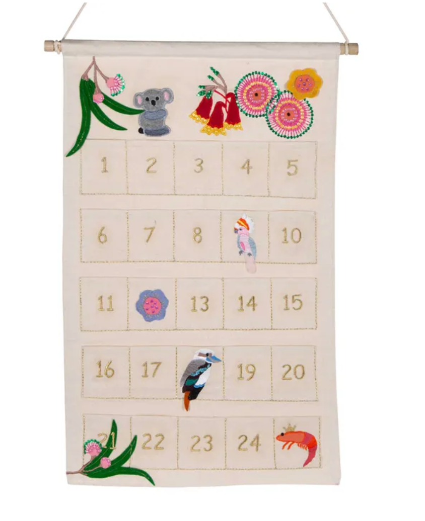 Native Australiana Applique Advent Calendar | Country Accent
